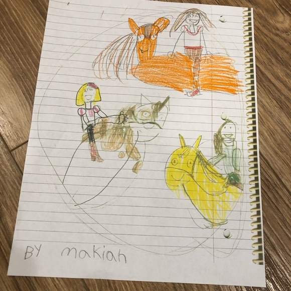 Other | Spirit Characters Drawing | Poshmark